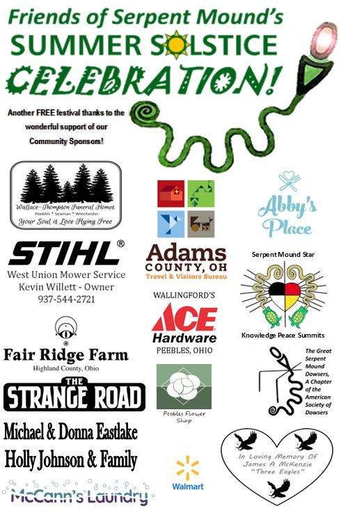 Summer Solstice Celebration Full Event Schedule | Friends of Serpent Mound
